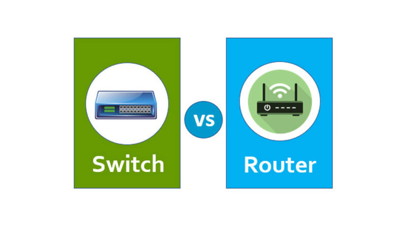 Learn more about the difference between switch and router